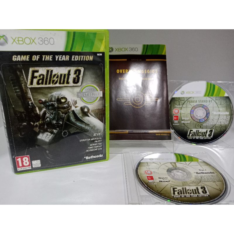 แผ่นเกมส์ Xbox 360 - Fallout 3 (Xbox 360) (อังกฤษ) | Shopee Thailand
