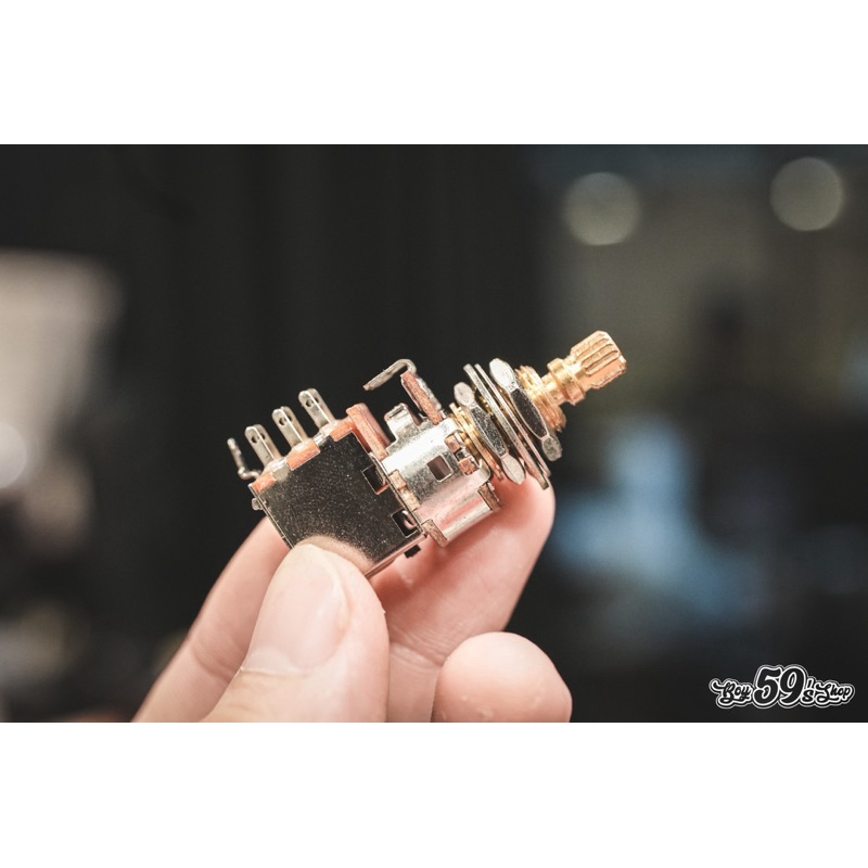 Push Push Pot 250KA/500KA(กด-กด) งาน All Parts ใช้ทำโวลุ่มและโทน ตัดคอย ...