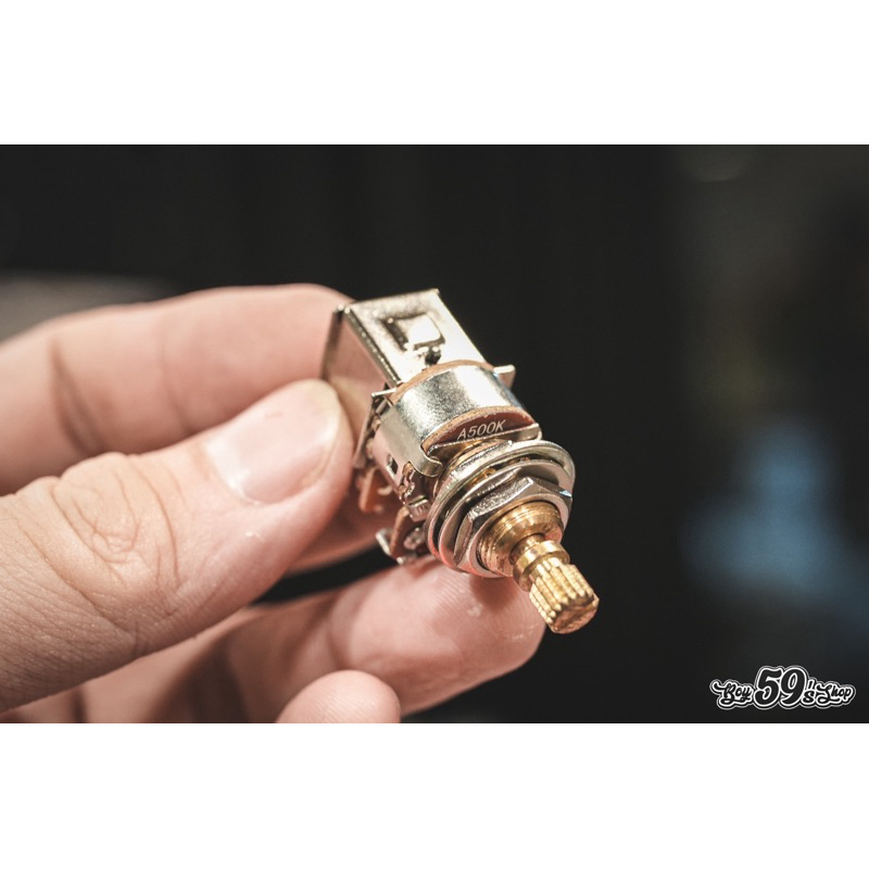 Push Push Pot 250KA/500KA(กด-กด) งาน All Parts ใช้ทำโวลุ่มและโทน ตัดคอย ...
