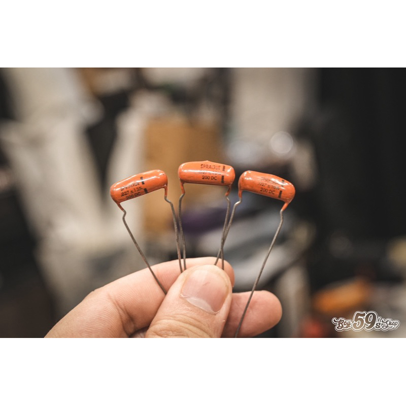 Sprague Capacitor 0.027 200V for Hum แจ่มๆ เสียงโปร่งใหญ่ พุ่ง เนื้อ ...