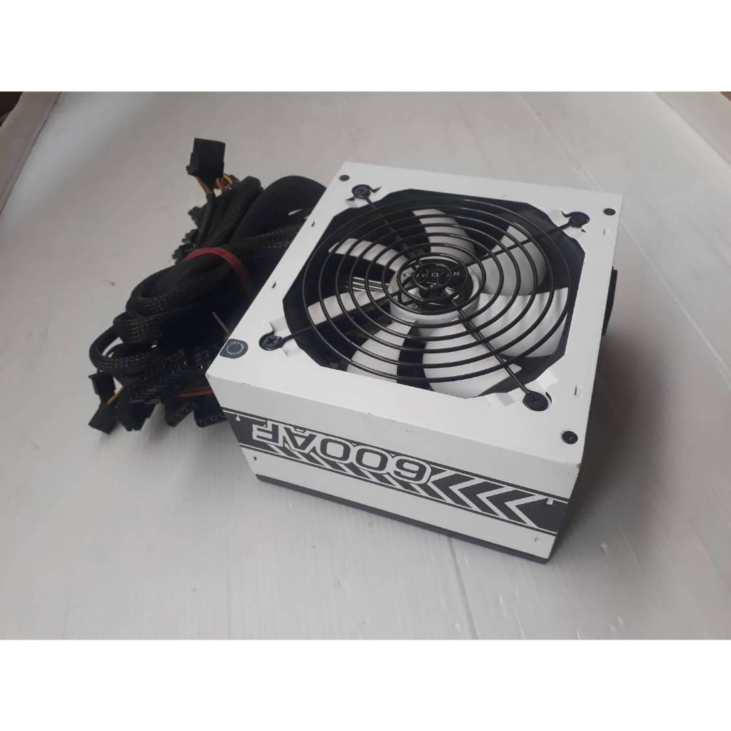 POWER SUPPLY ยี่ห้อ RAIDMAX RX-600AF (600 Watts) วัตต์เต็ม 80 Plus จ่ายไฟนิ่งๆ | Shopee Thailand