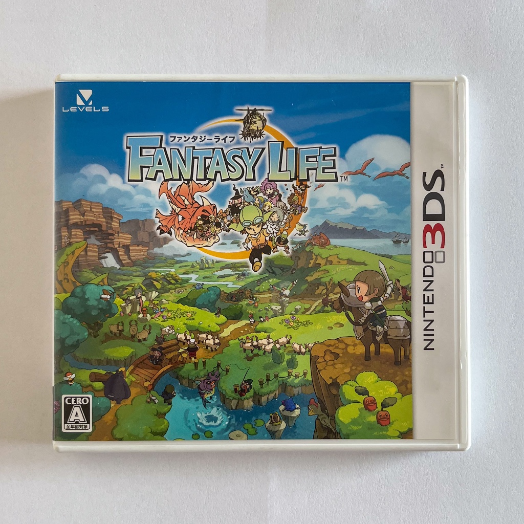 ตลับแท้ Nintendo 3DS : Fantasy Life มือสอง โซนญี่ปุ่น (JP) | Shopee ...