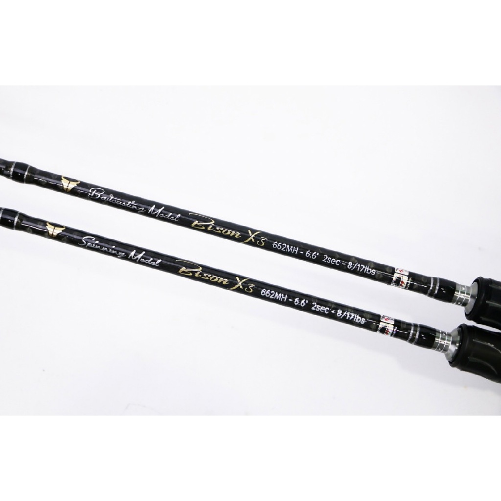 คันเบ็ด BISON X3 คัน XCross ไกด์Fuji | Shopee Thailand