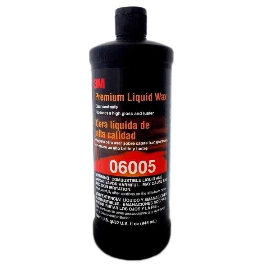 3M 6005 น้ำยาเคลือบเงา พรีเมี่ยมแวกซ์ 06005 Premium Liquid Wax, 1qt ...
