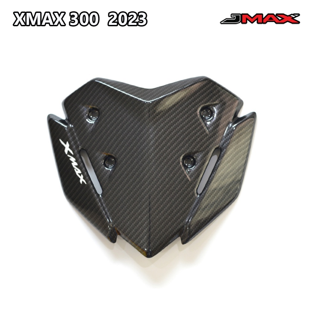 ชิวหน้าแต่ง V.1 สำหรับ XMAX 300 2023 JMAX ตรงรุ่น ลายฟิล์มคาร์บอน 6D ...
