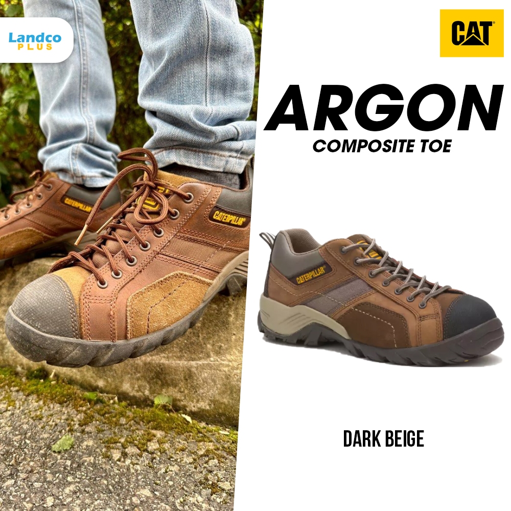CAT Caterpillar รองเท้าเซฟตี้ สำหรับผู้ชาย M Argon Composite Toe ...