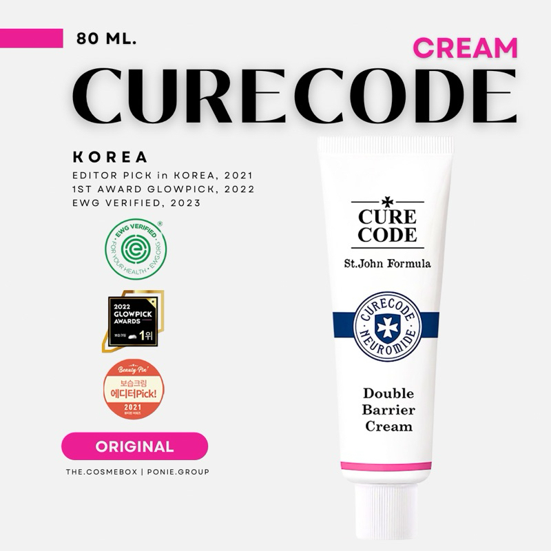 CURECODE DOUBLE BARRIER CREAM 80 ML | Shopee Thailand