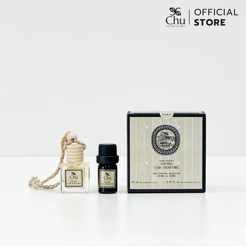 Chu Winter Dawn Aroma Car Perfume 10 ml. with refilled 6 ml. น้ำหอมปรับ ...