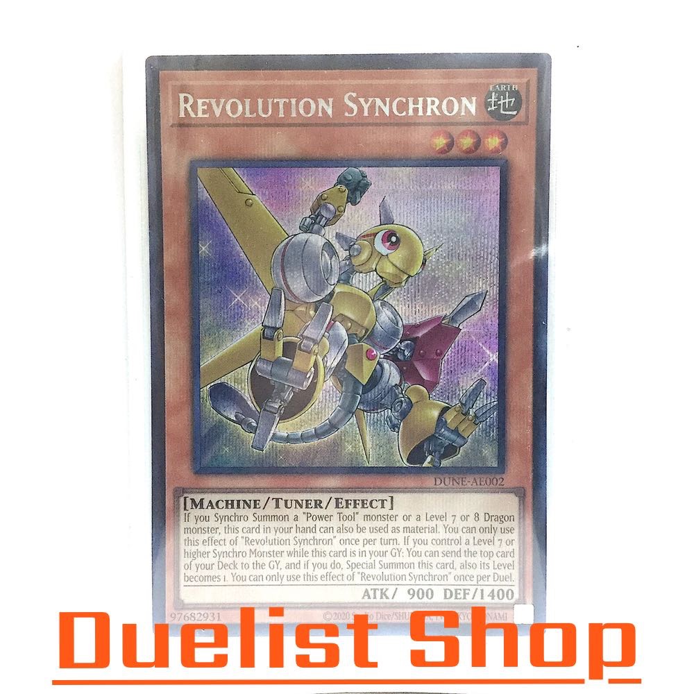 Revolution Synchron (SE) Monster Earth Level3 [Machine/Tuner/Effect ...