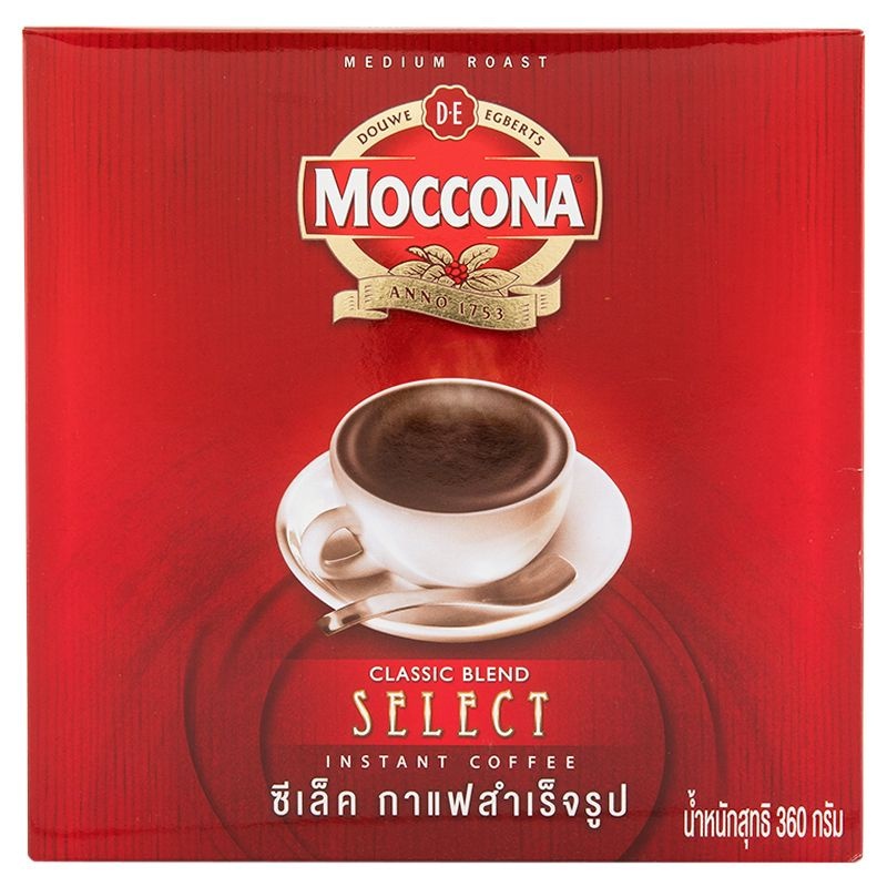 โค้ดลด50% สูงสุด200.- ซื้อใน Shopee Video Moccona มอคโคน่า ซีเล็ค กาแฟสำเร็จรูป ชนิดเติม 360 ...