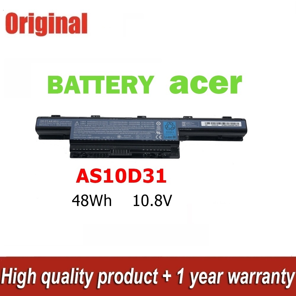 ACER แบตเตอรี่ AS10D31 (4741 4743 4750 4752 4741 4551 4552 4755 AS10D51 ...