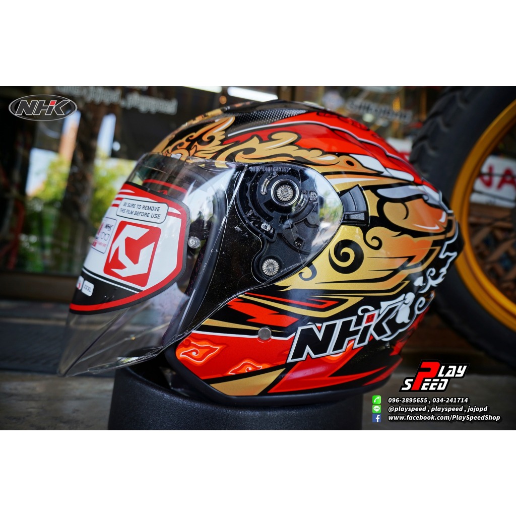 NHK Helmets S1 GP PRO : IVAN ORTOLA | Shopee Thailand