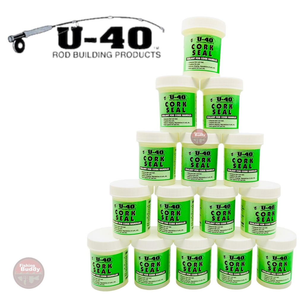 น้ำยาเคลือบรักษาด้ามไม้ก๊อก U-40 CORK SEAL ขนาด2oz. คงสภาพสัมผัสไม้ก๊อก ...
