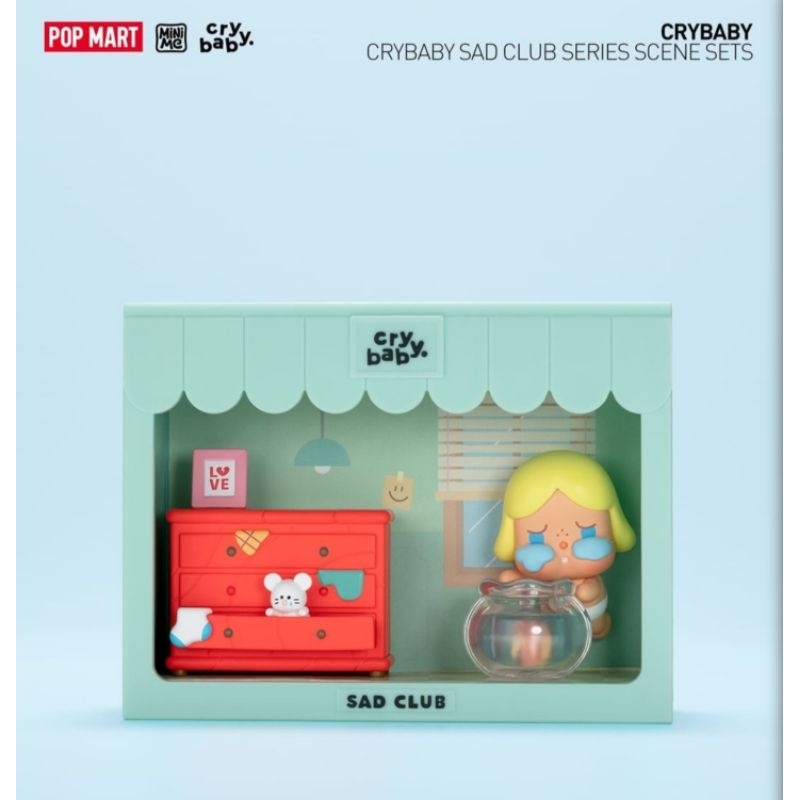 Crybaby Sad Club Series Scene Sets :น้องโหลปลา | Shopee Thailand