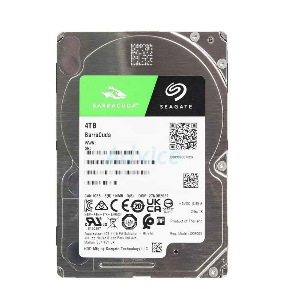 4 TB HDD (NOTEBOOK) SEAGATE BARRACUDA (5400RPM, SATA-3, ST4000LM024 ...