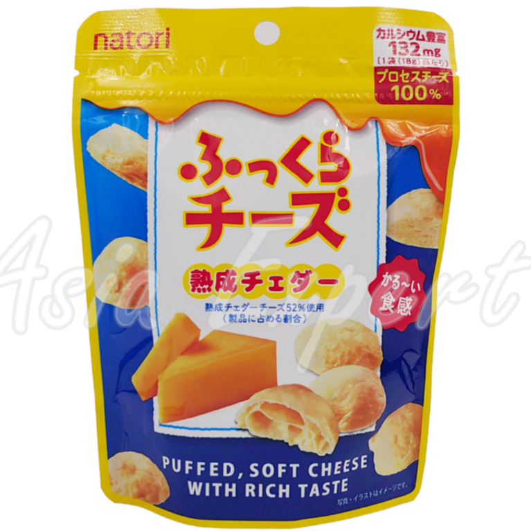 natori Soft Cheese Puff 18g Cheddar นาโตริ ขนมชีส exp31.05.2024 ...