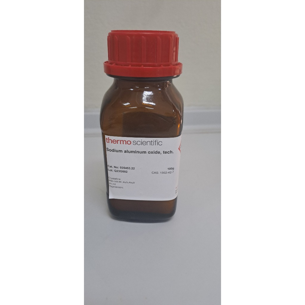 Sodium aluminum oxide, tech., Thermo Scientific Chemicals (100g ...