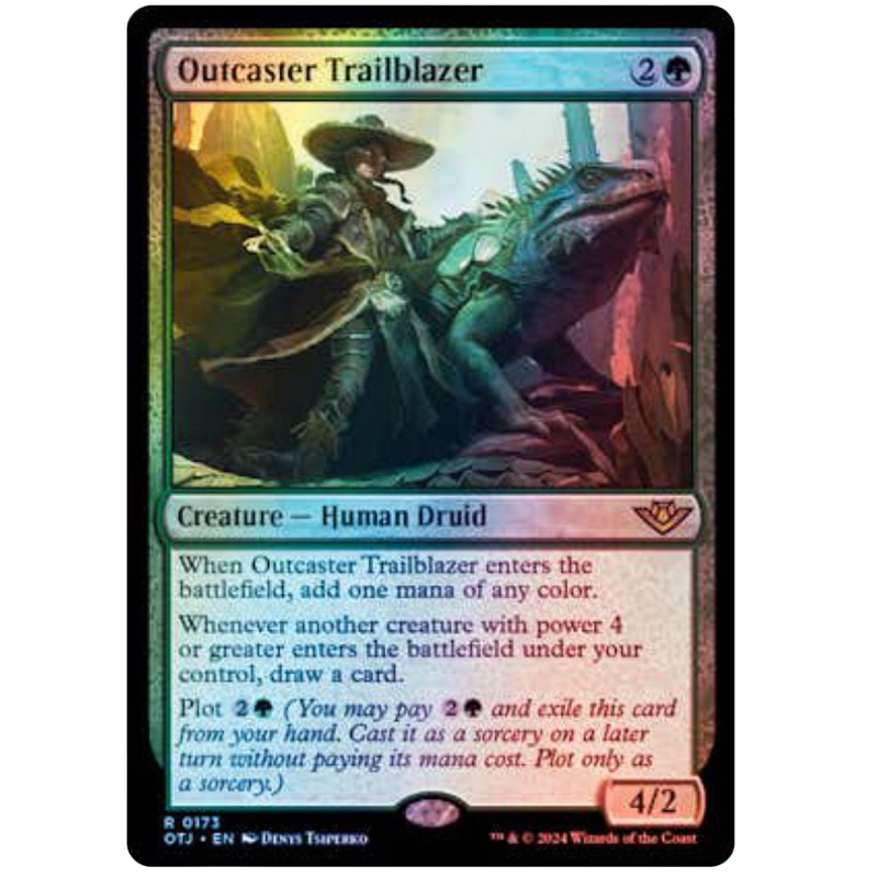 Outlaws of Thunder Junction Foil: Outcaster Trailblazer | Shopee Thailand