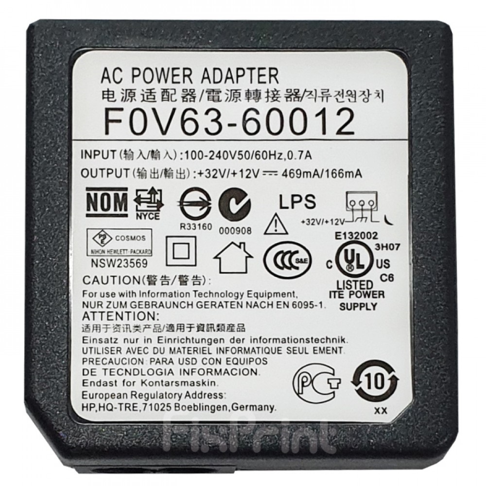 Adaptor Printer HP Smart Tank 500 510 515 615, Power Supply Part Number ...