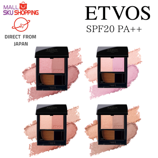 【Direct from Japan】ETVOS Mineral Pressed Cheek 4.5g SPF20 PA++ cheek color makeup NEW | Shopee ...