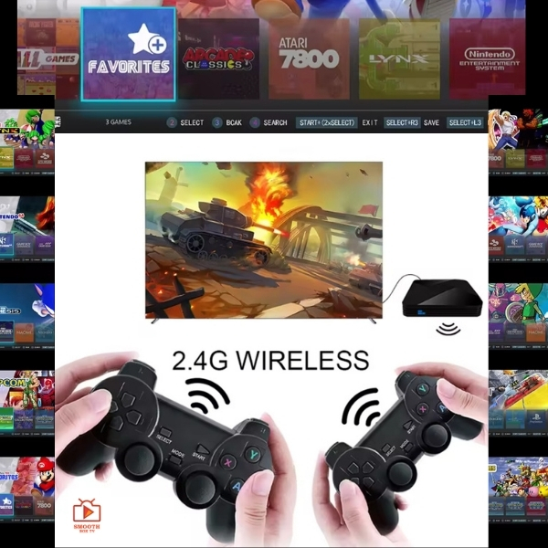 กล่องแอนดรอย กล่องเกมส์ Gamebox G5 เกมส์คอนโซล เกมส์คลาสสิคย้อนยุค ...