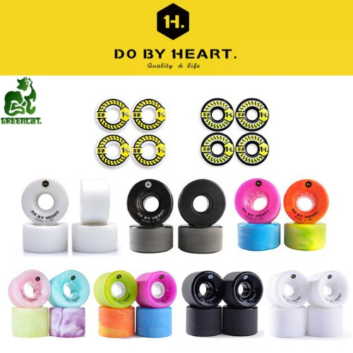 ล้อสเก็ตบอร์ด ล้อเซิร์ฟ DBH DoByHeart Skateboard Wheels หลายสีหลายขนาด ...