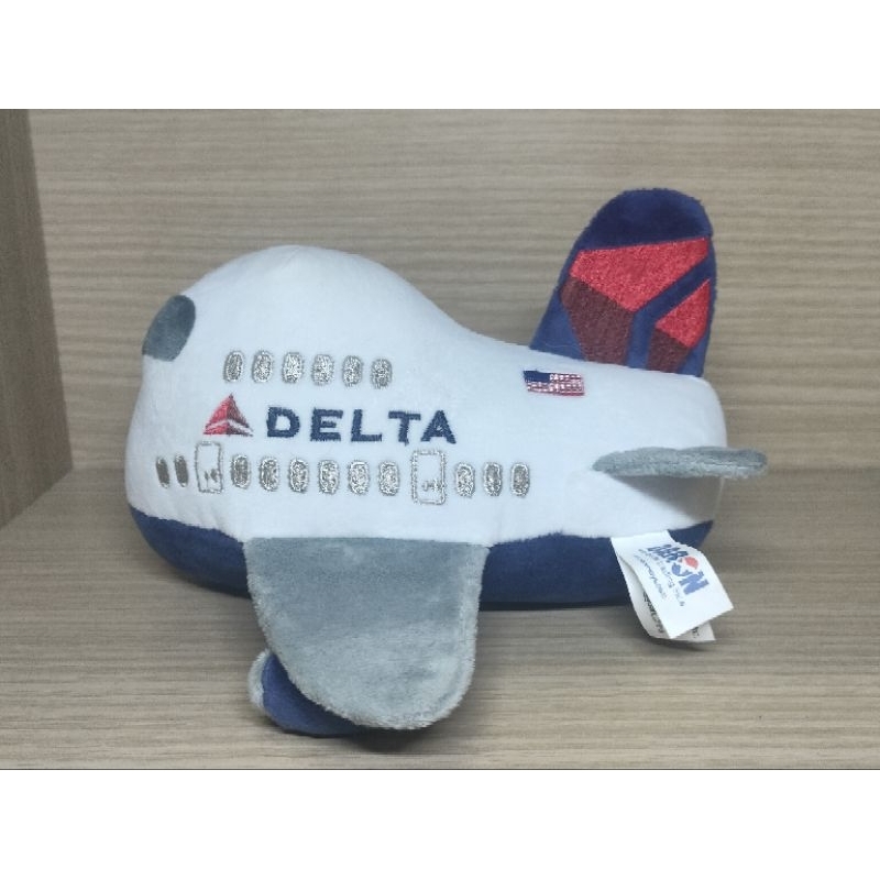 ตุ๊กตาเครื่องบินเดลต้าแอร์ไลน์ Delta airline airplane plush | Shopee ...