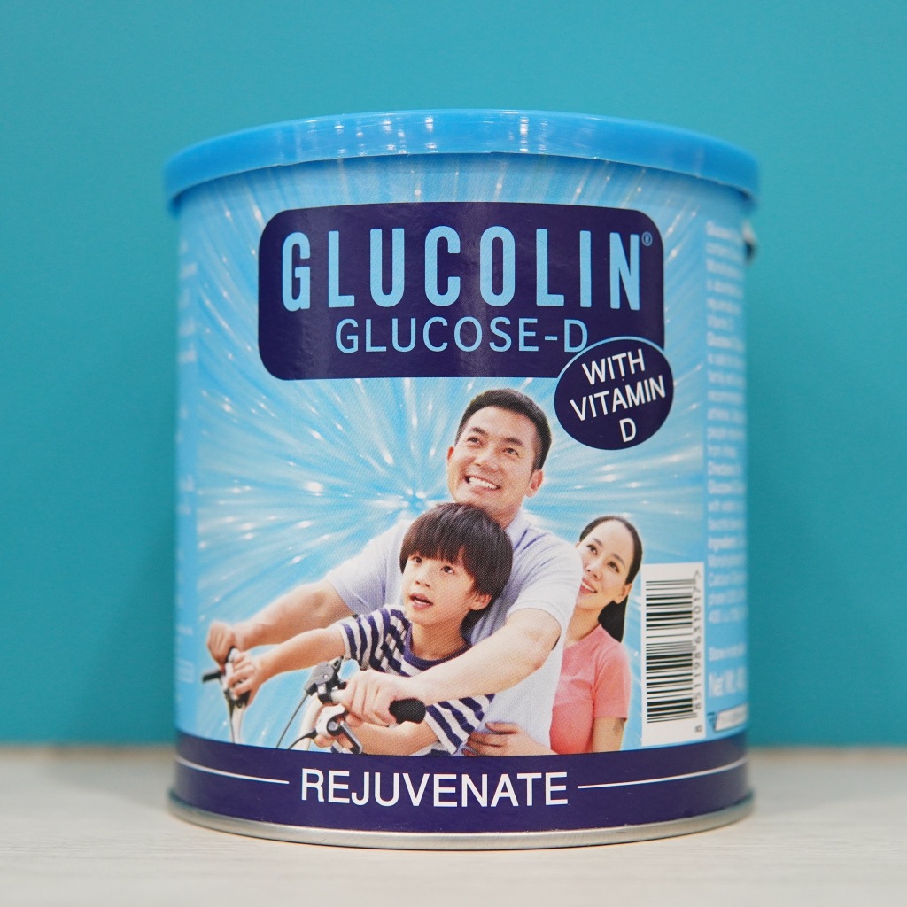 Glucolin กลูโคส ชนิดผง ผสมวิตามินดี 400 G เพิ่มความสดชื่น | Shopee Thailand