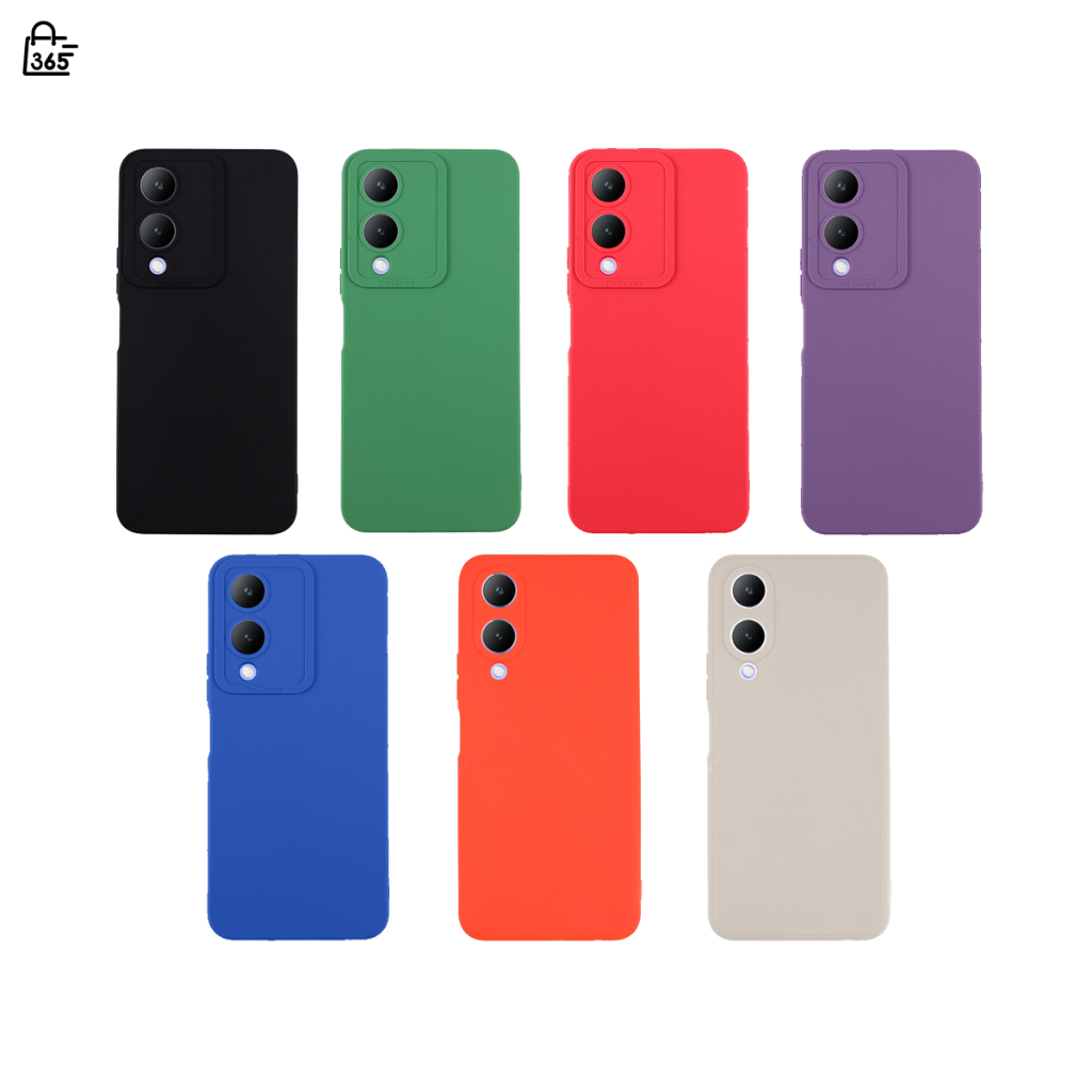 เคส สำหรับ Vivo Y17s V2310 วีโว่ วาย17เอส เคสซิลิโคนนิ่ม กันกล้อง สีพาส ...