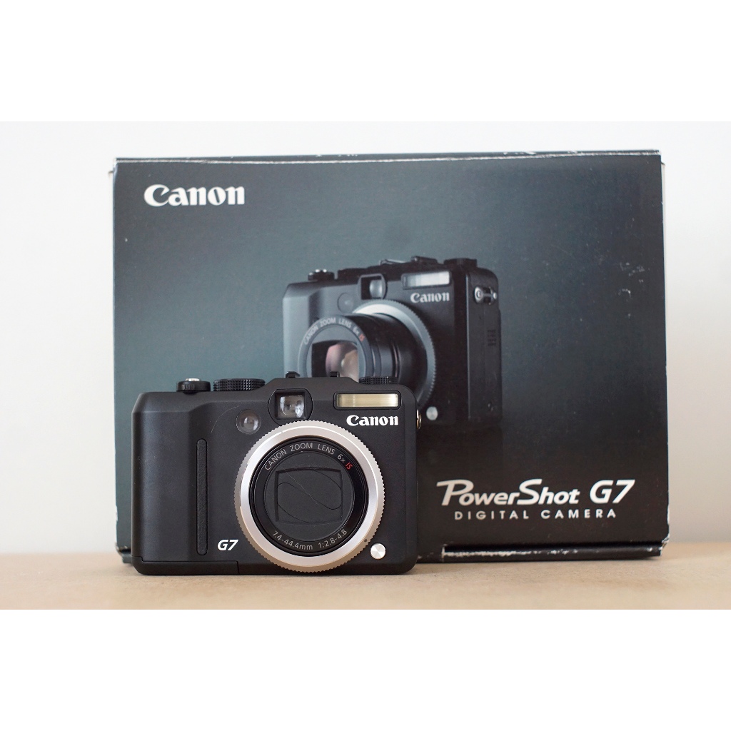 กล้องดิจิตอลคอมแพค Canon PowerShot G7 (Box) | Shopee Thailand