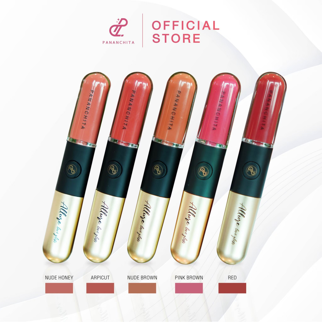 [ลิป 5 แท่ง] PANANCHITA Allure Love Gloss ลิปปากฉ่ำ สายฝอ ปนันชิตา Duo UHD Liquid Lip | Shopee ...