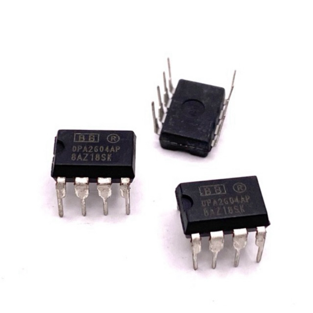 แท้ OPA2604AP OPA2604 DIP DUAL FET INPUT, LOW DISTORTION OPERATIONAL AMPLIFIER DIP-8 พร้อมส่งออก ...
