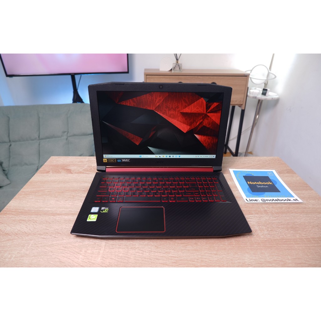 Acer Nitro5 i5-8300H Ram8 GTX1050ti SSD256+1TB จอ15.6 FHD โน๊ตบุ๊คเกมมิ่ง มีไฟใต้คีย์บอร์ด ขาย ...