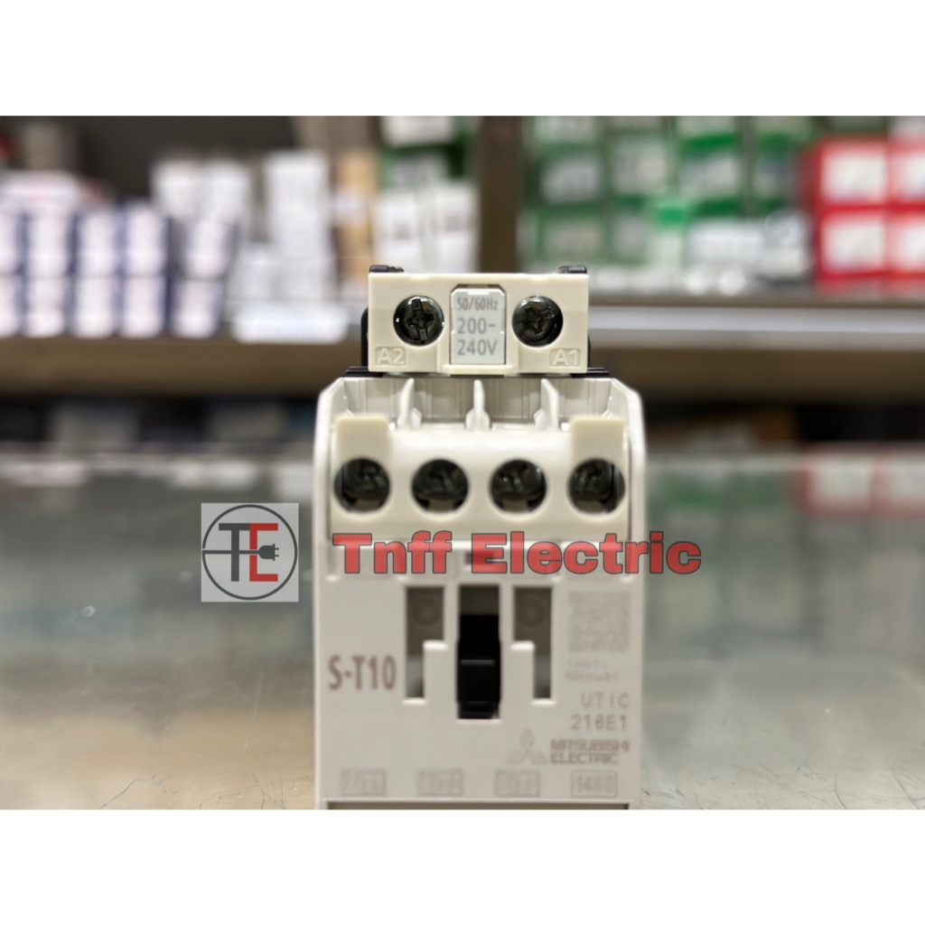 Mitsubishi S-T10 (คอยล์ 24V, 48V, 110V, 220V, 380V) Magnetic แมกเนติก คอนแทคเตอร์ | Shopee Thailand