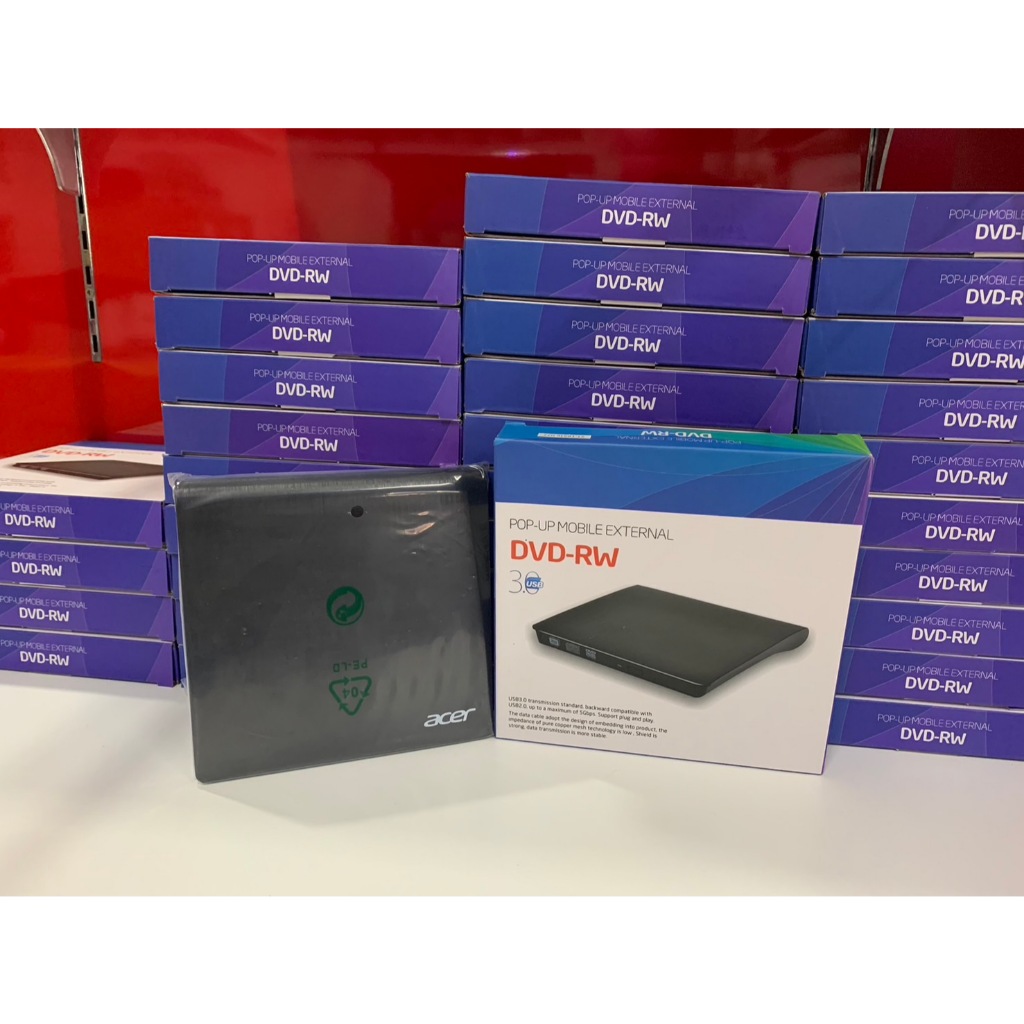 USB 3.0 DVD-RW External Slim Writer / Burner / rewriter / CD Rom Drive ...