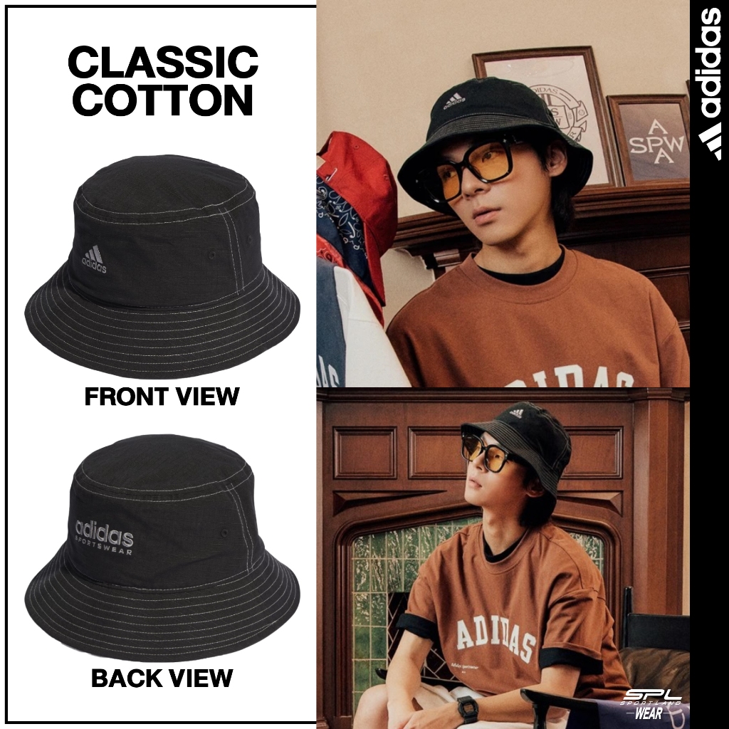 Adidas อาดิดาส หมวกบักเก็ต หมวกปีกรอบ SPF Classic Bucket Hat HY4318 ...