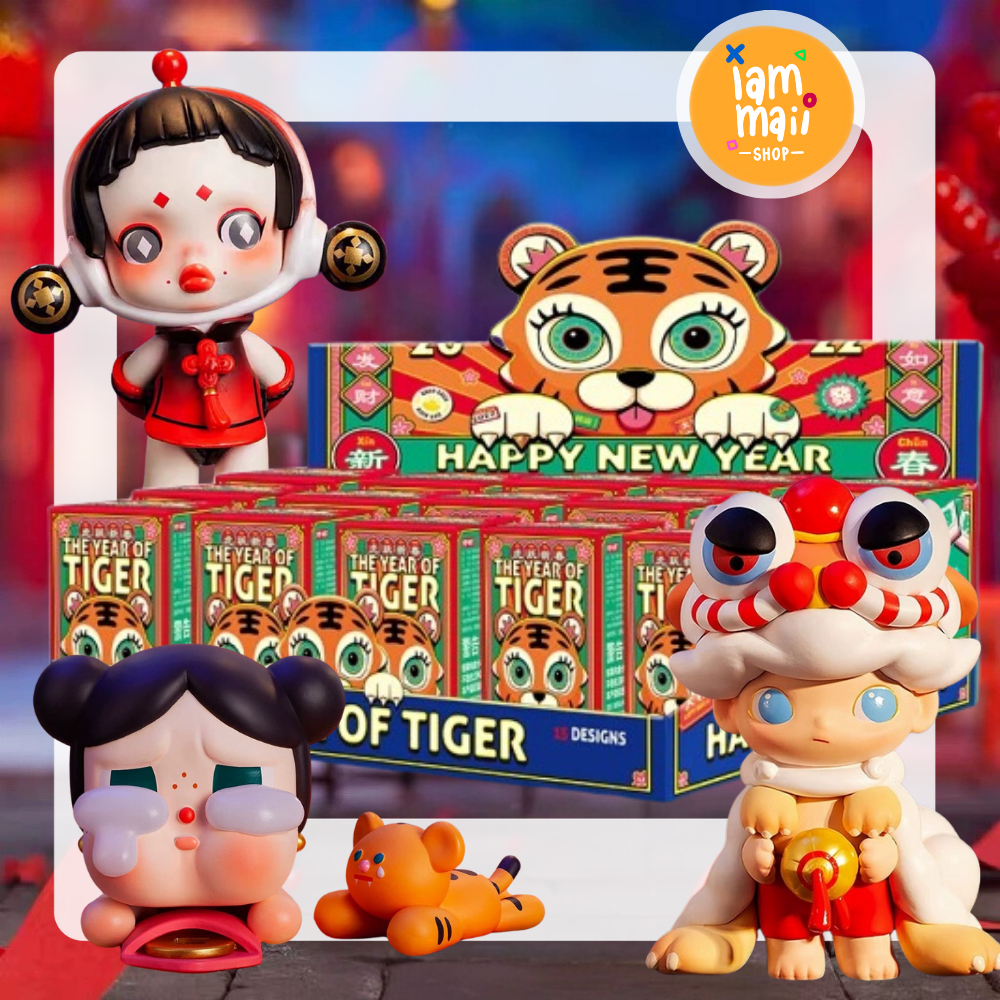 [ยกกล่อง] The Year of Tiger Series POPMART พร้อมส่ง กล่องสุ่ม | Shopee ...