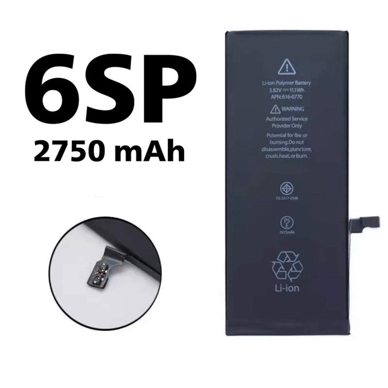 แบตเตอรี่โทรศัพท์ แบตสำหรับไอโฟน X XS XR 11 6G 6S 6P 6SP 7G 7P 8G 8P มีประกัน1 ปี | Shopee Thailand