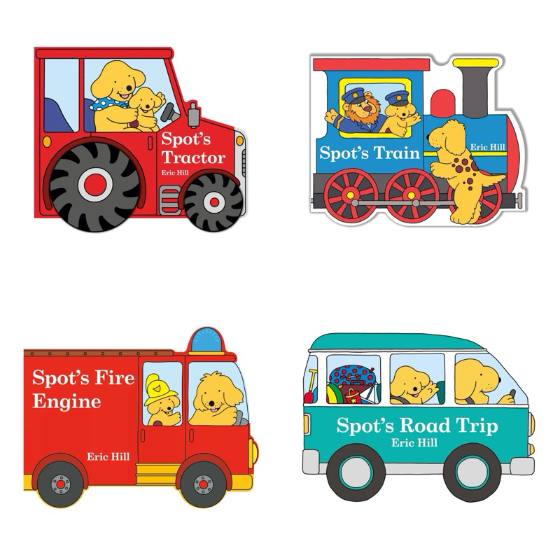 Spot's Tractor , Spot's Engine , Spot's Train , Spot’s Road Trip,Spot ...