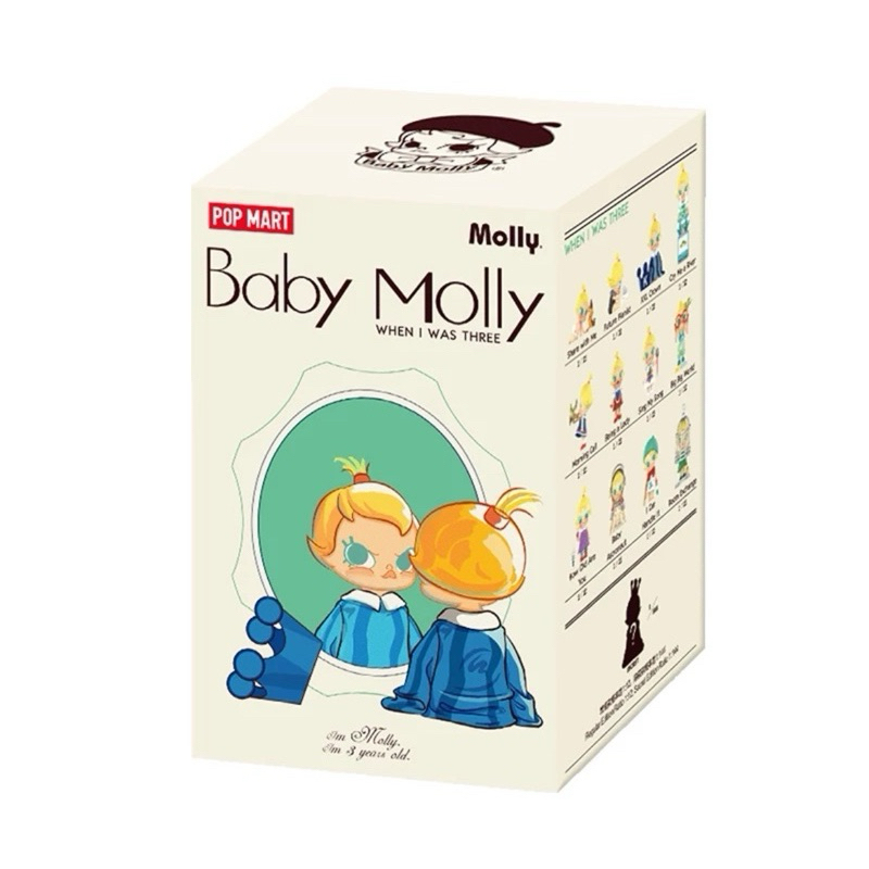 [จุ่มเดี่ยว] Baby Molly When I Was Three POPMART พร้อมส่ง | Shopee Thailand