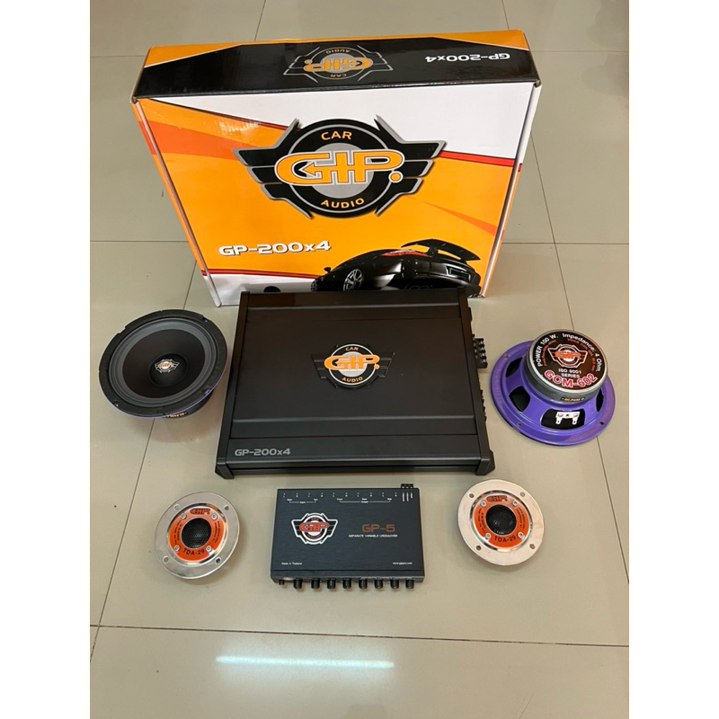 7195บาท ปรี GP-5 1ตัว GP-200x4 1ตัว GCM-602 2ดอก แหลมจาน TDA-29 2ดอก ...