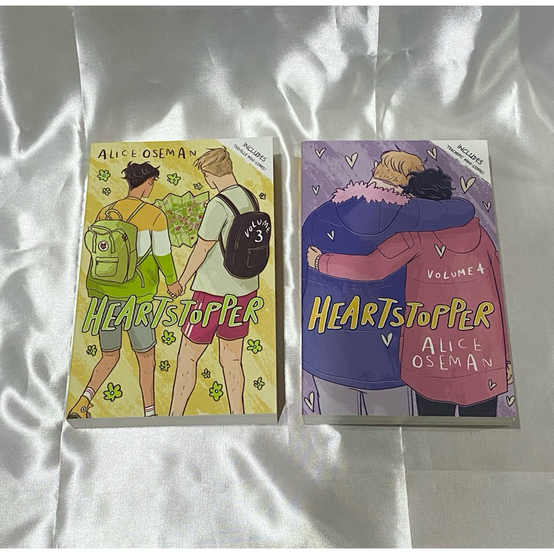 Heartstopper vol.3-4 | หนังสือ comic ภาษาอังกฤษ มือสอง | Shopee Thailand