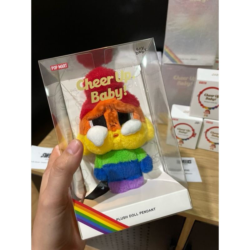💥พร้อมส่ง💥CRY BABY CHEER UP พวงกุญแจรุ้งเล็ก | Shopee Thailand