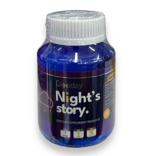 Deeday Night’s Story ดีเดย์ ไนท์ สตอรี่ ช่วยการนอนหลับ 30 แคปซูล | Shopee Thailand