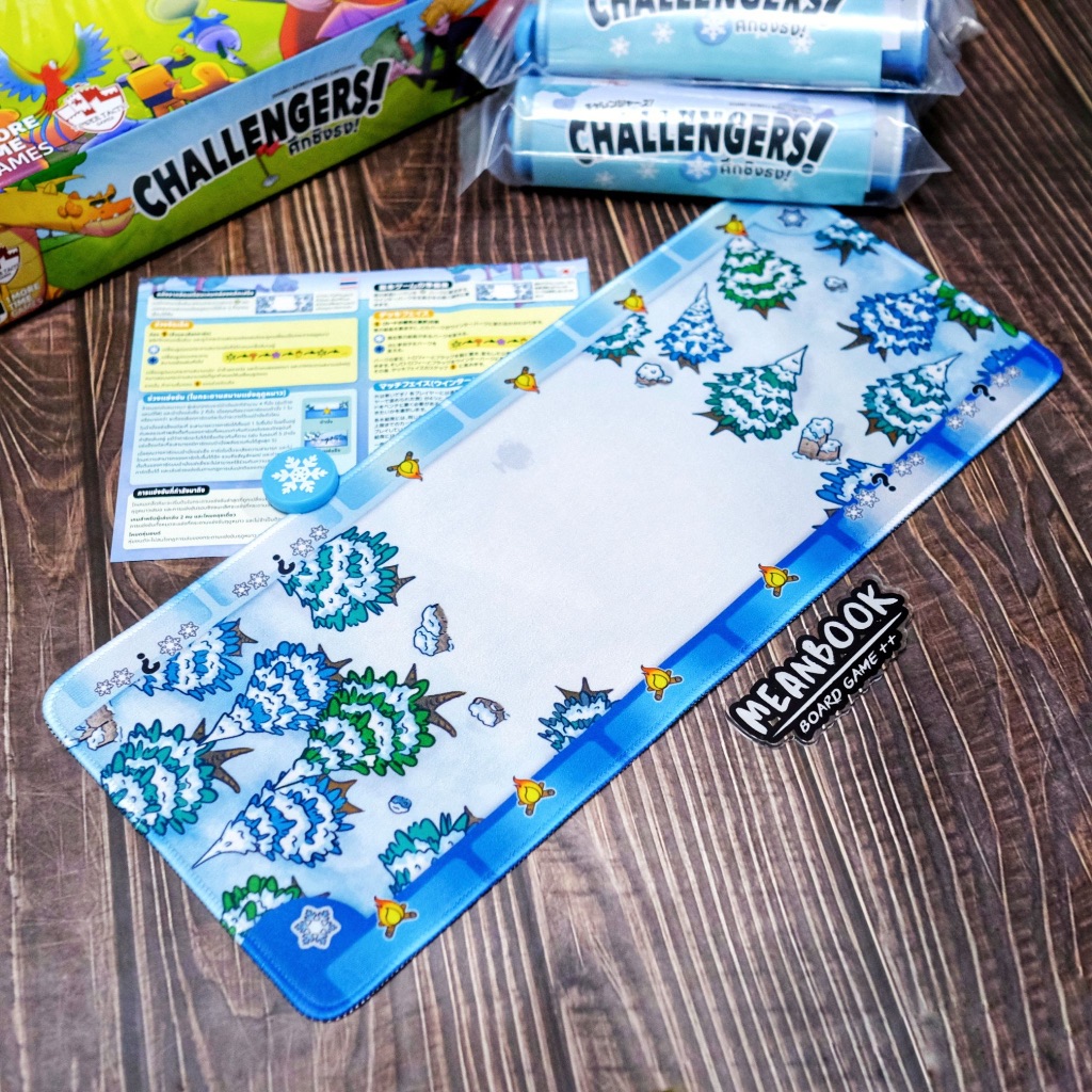 Challengers Winter Park Playmat + Blue Token Board Game (ภาษาไทย ...