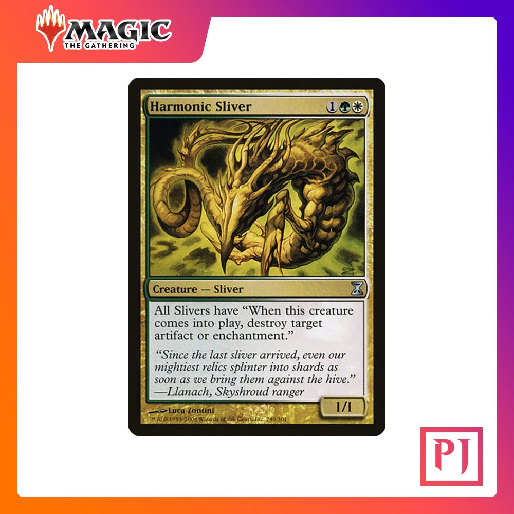 [MTG] Harmonic Sliver [TSP] [MULTI] [UNCOM] [NORMAL] [ENG] (การ์ดเมจิค ...