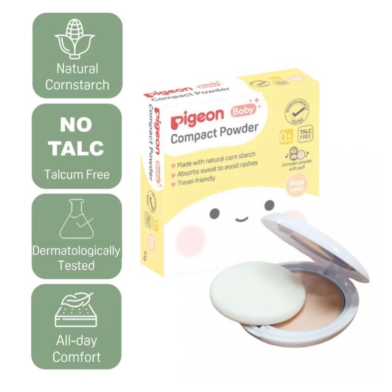 Pigeon Baby Compact Powders / แป้งเด็กอัดแข็ง | Shopee Thailand