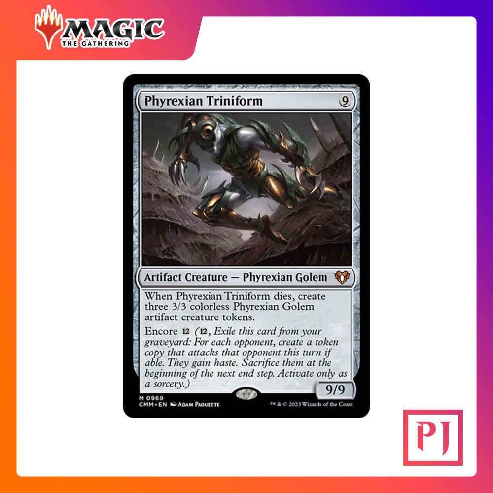 [MTG] Phyrexian Triniform [CMM] [ARTIFACT] [MYTHIC] [NORMAL] [ENG ...