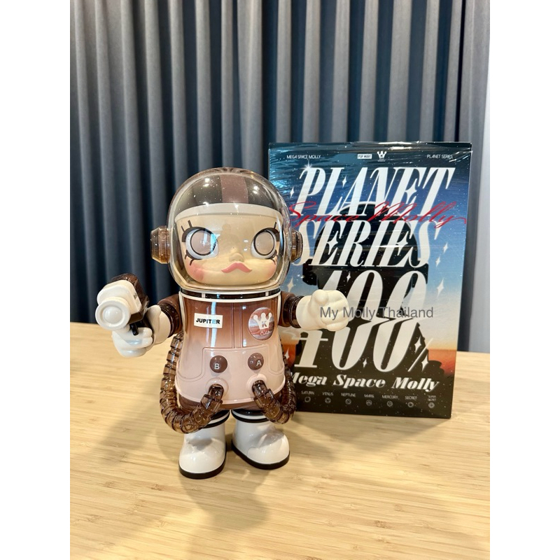 POP MART MEGA SPACE MOLLY 400% Planet Series - Jupiter ของแท้!! พร้อม ...