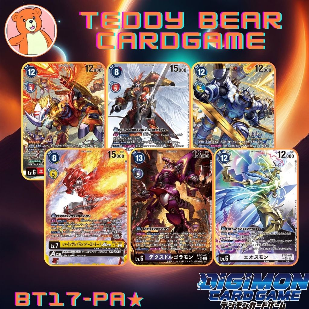 Digimon Card Game BT17: Secret Crisis Single Card (PA★) | Shopee Thailand